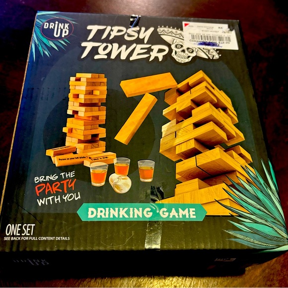 Other | Tipsy Tower Drinking Game | Poshmark